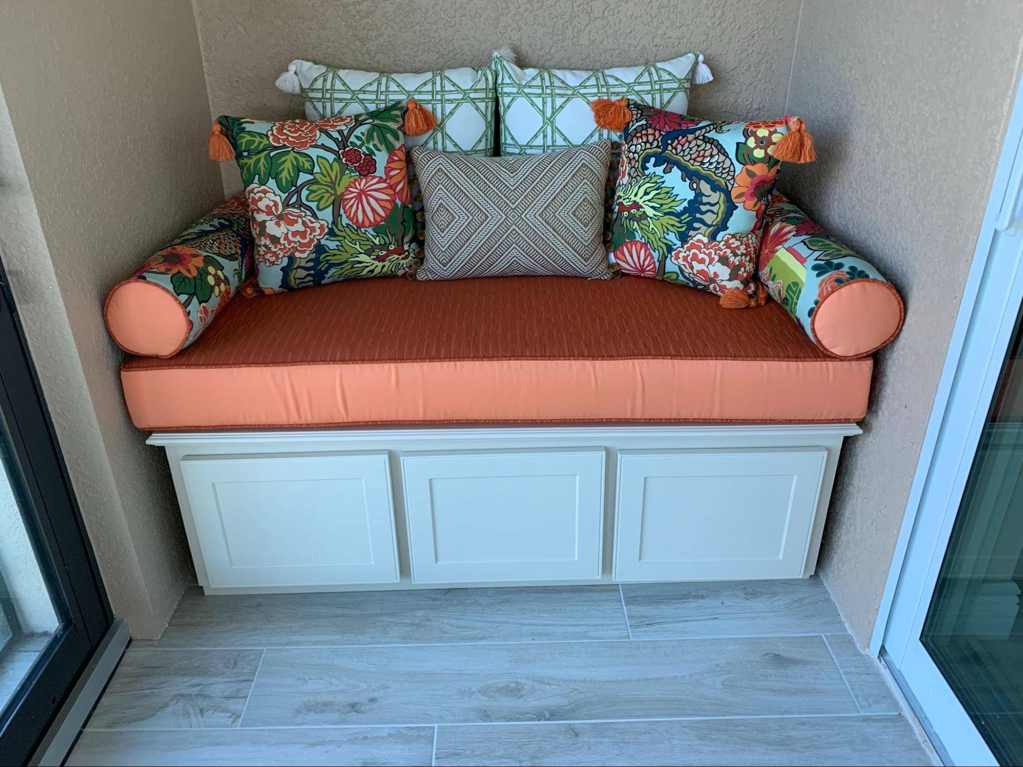 Custom Made Bench Cushions & Custom Outdoor Bench Cushions | Cush Living